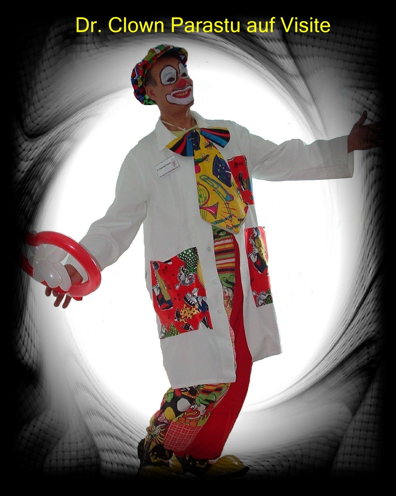 clownvisite in Children's Hospital